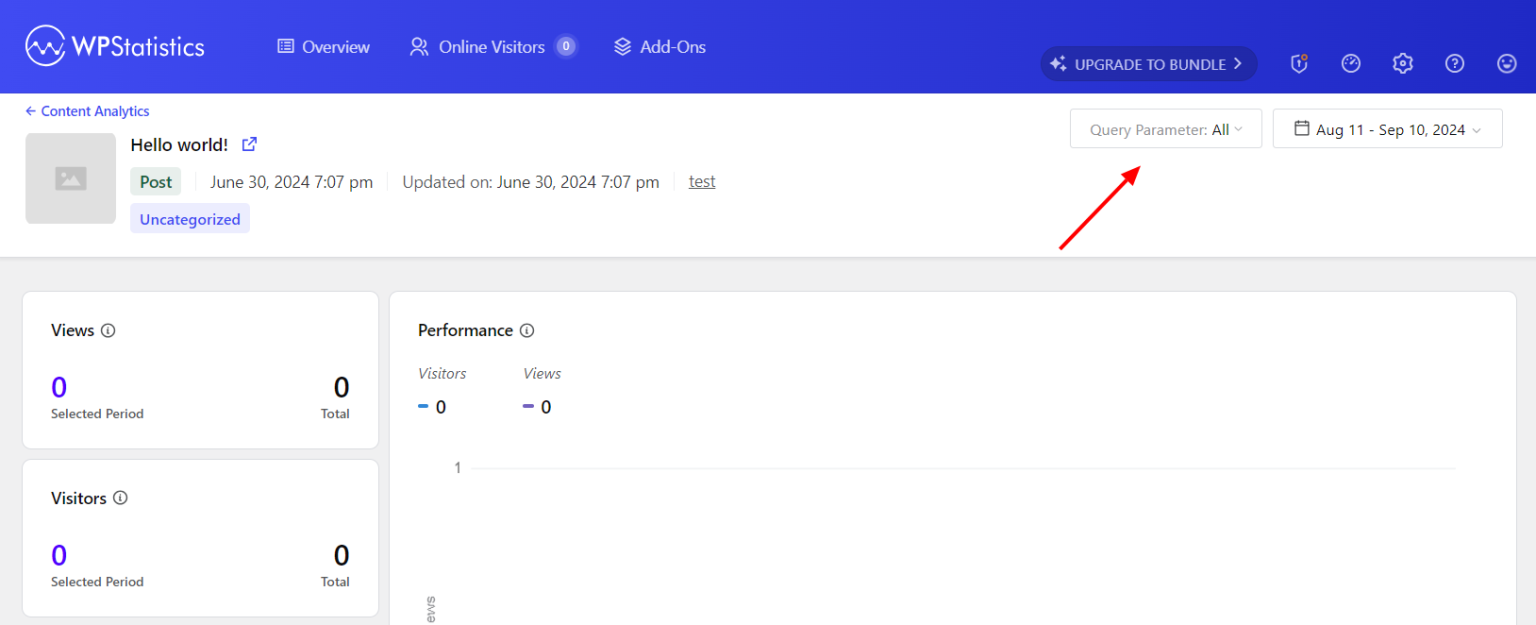 Track UTM Parameters - WP Statistics - WordPress Statistics Plugin