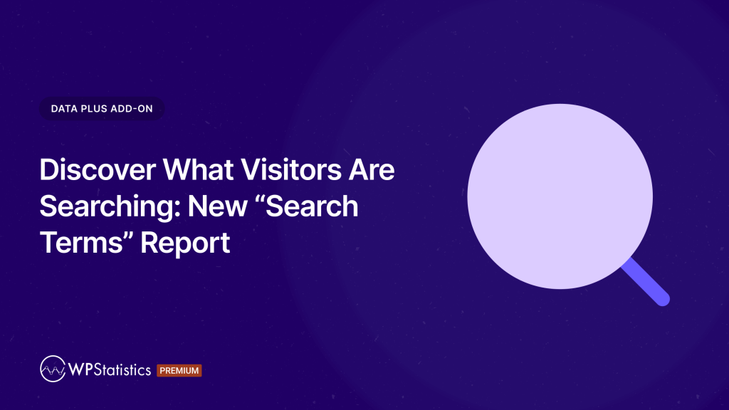 Discover What Visitors Are Searching: New "Search Terms" Report - WP Statistics - WordPress ...